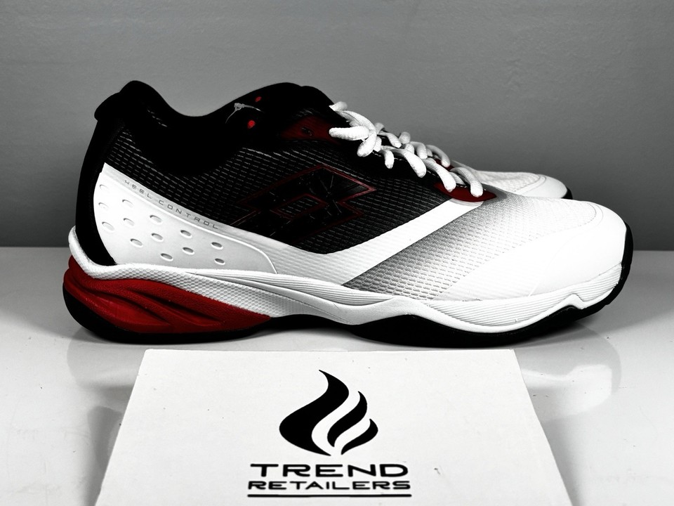 Lotto Mirage 400 ALR Tennis Pickleball Shoes White Black Red Men's 12 ...