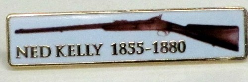 79018 NED KELLY STUFF COLLECTABLE PIN BADGE 18 of 20 NED'S RIFLE GUN ...