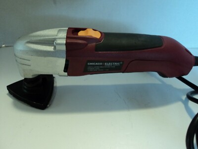 Chicago Electric Multi-Function Oscillating Power Tool Cutting Sanding ...