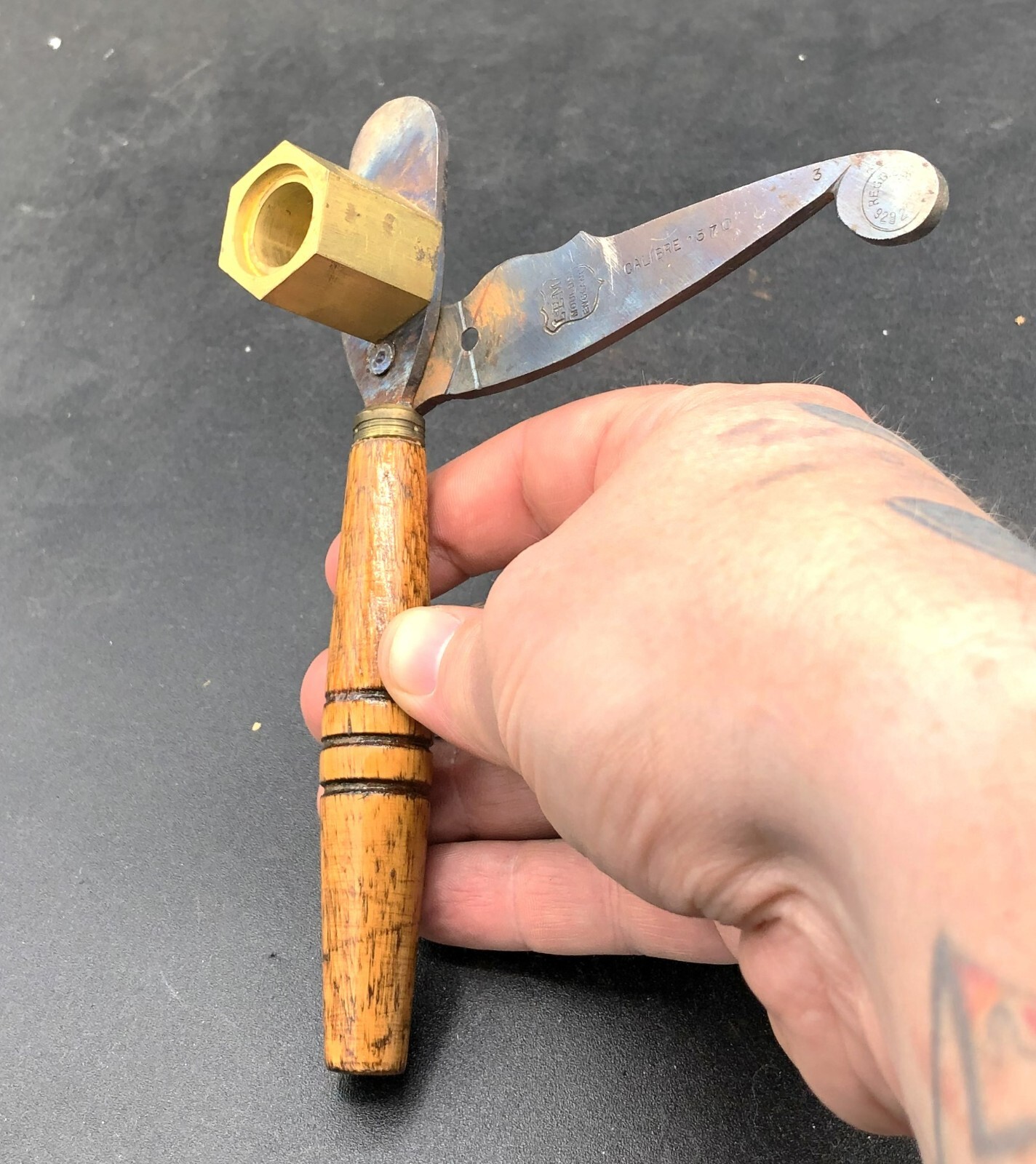 LEM Moulds England .570 Bullet Mold With Wooden Handle | eBay