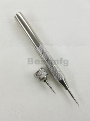 Extraction Screw 3mm Short And Long Handle Root Extraction Dental ...
