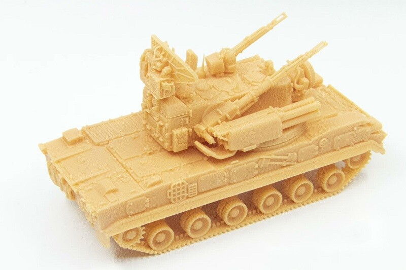 1/72 Soviet"2S6 Tunguska self-propelled anti-aircraft tank" Model(3D ...