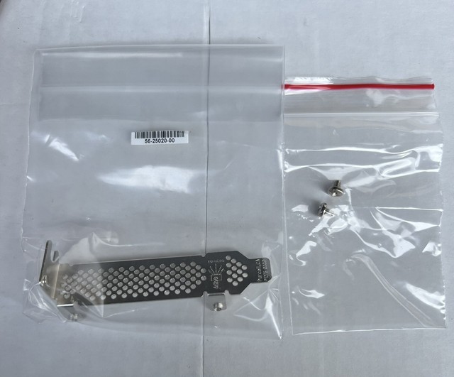 LSI P1276-0005M Controller Card Low Profile Back Panel Bracket for sale ...