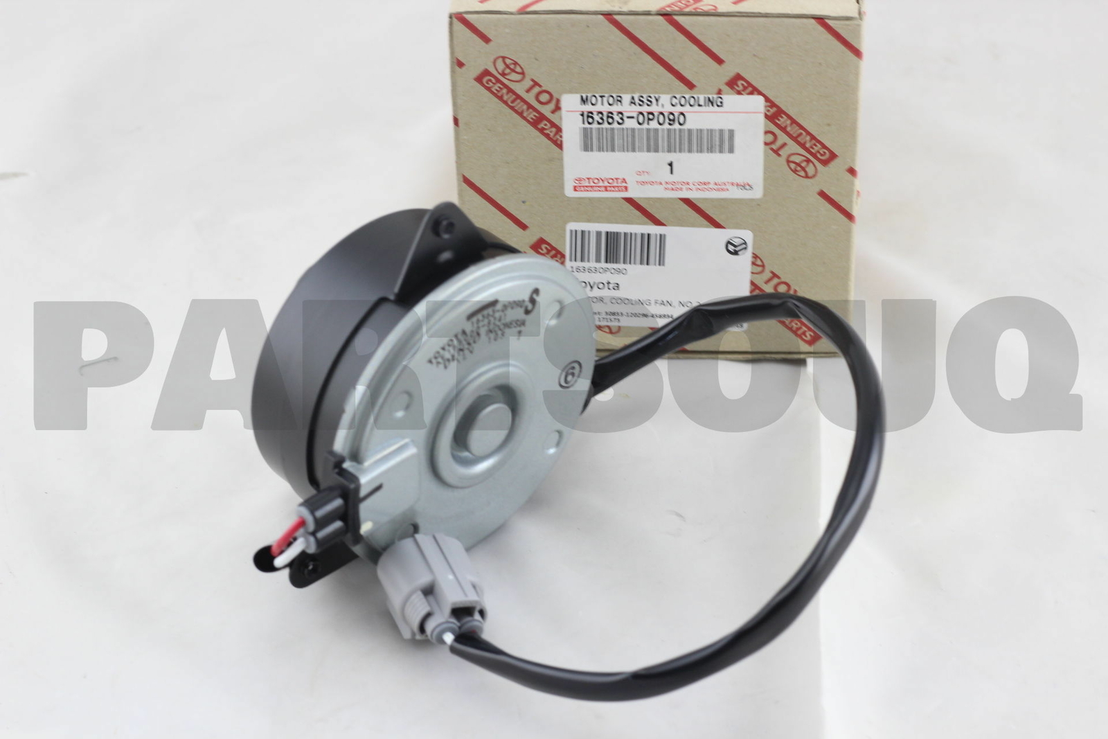 Genuine Toyota 16363-0P090 163630P090 Motor Cooling Fan No.2 | Engine ...