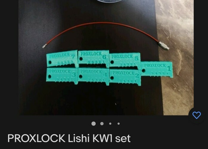 PROXLOCK Lishi, Best-A set and KW1 set | eBay