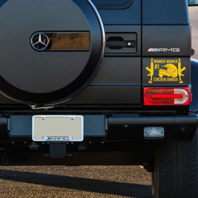 Winner Winner Chicken Dinner! Vinyl Decal Sticker for Car Racing Window ...