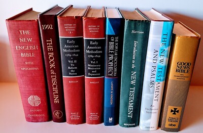 Lot Of Vintage Theology, Methodist, Christian Books | eBay