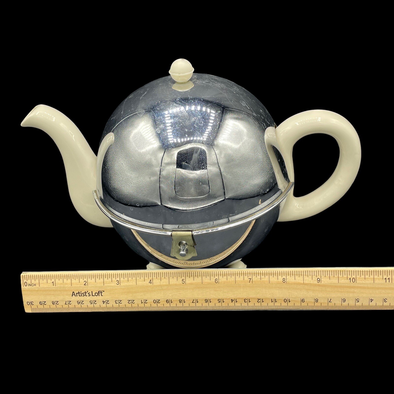 VTG Everhot PBB Mid Century Coffee Pot Tea Pot Creamer Sugar Chrome ...