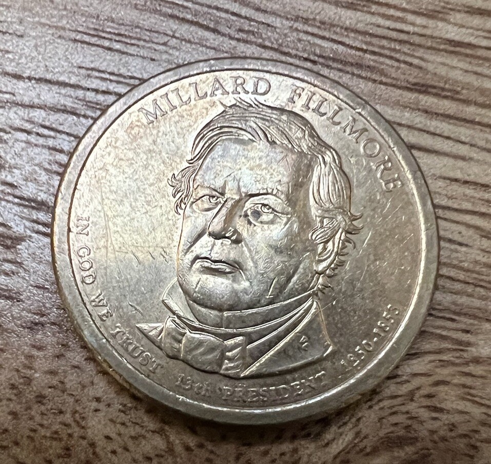 2010 S MILLARD FILLMORE Presidential Proof Dollar $1 Coin | eBay