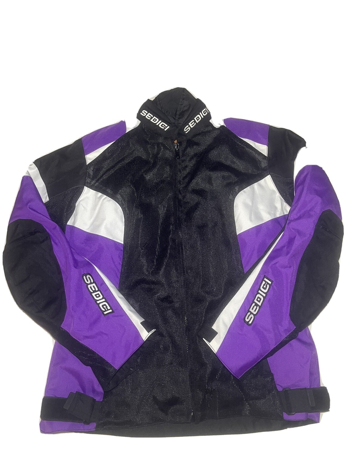 Sedici #16 Armoured Motorcycle Jacket Women's Size L with removable ...