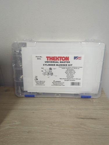 Thexton 803X Universal Master Cylinder Brake Bleeder Kit | eBay