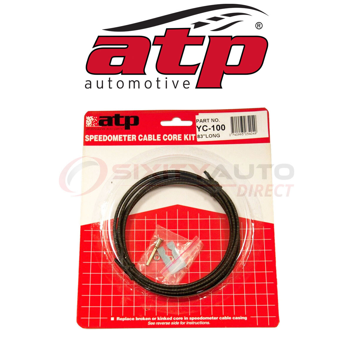 ATP Automotive Cable Make Up Kit for 1968 Mercury Comet 6.4L V8 ...
