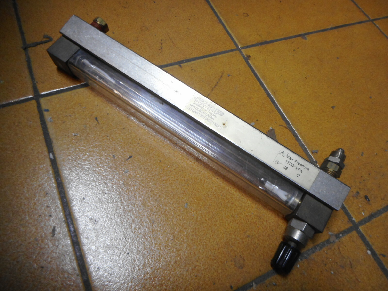 FISCHER & PORTER ABB - Precision Bore Flowrator Tube G10A6132FA2C1X00 ...