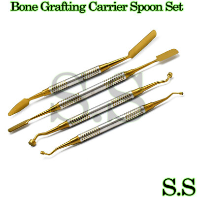 Prf Set of Bone Grafting Carrier Spoon Dental Kit Dental Instrument ...