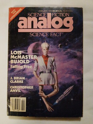 1988 February, Analog Sci-Fi/Fact Magazine, Falling Free (MH412) | eBay