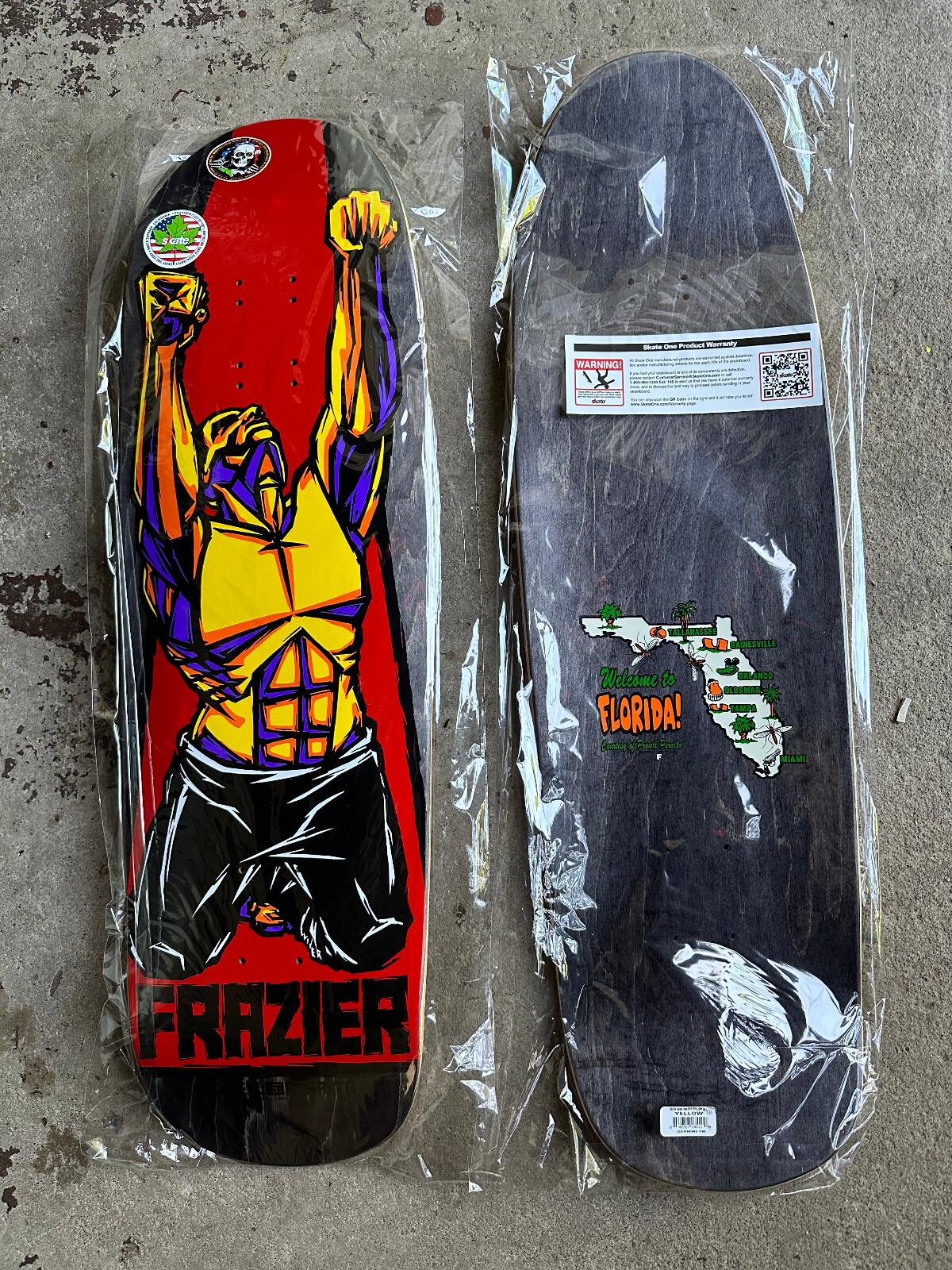 Powell Peralta Mike Frazier Yellow Man Reissue Skateboard Deck | eBay