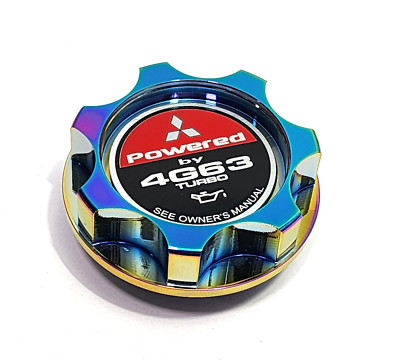 NEO CHROME OIL CAP FOR ECLIPSE 4G63 TURBO SPYDER 4G63T GS GS-T EAGLE ...