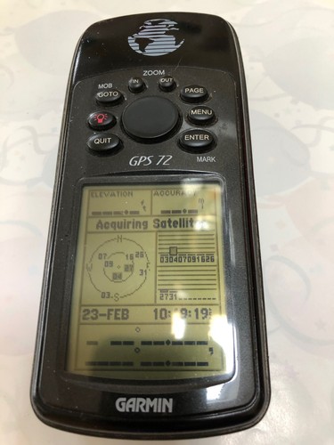 Garmin GPS 72 handheld Personal Navigator, Marine, Fishing, Hunting ...