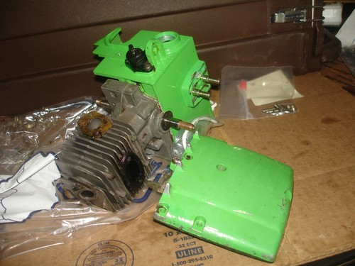 The green machine 7400 power head chainsaw part bin 257 | eBay