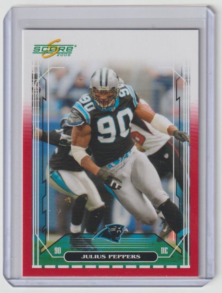 2006 Score Red Julius Peppers Panthers #59/120 | eBay
