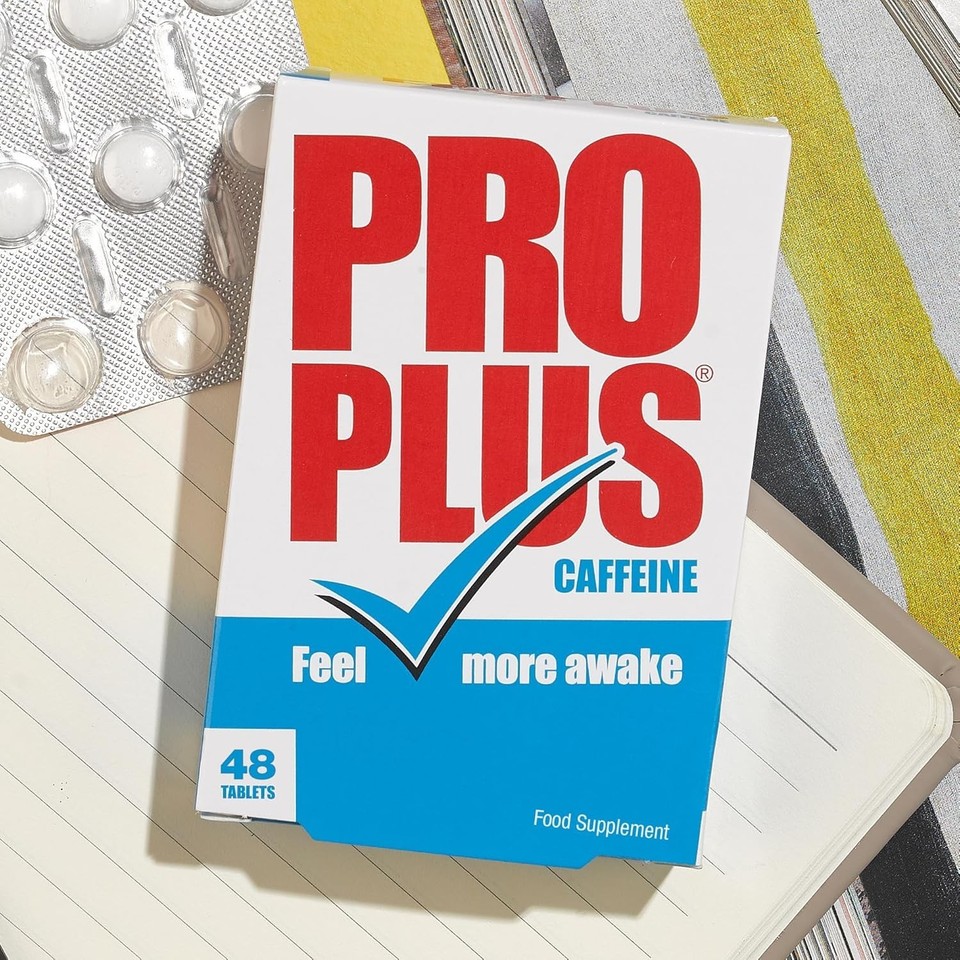 PRO PLUS 48 tablets - Caffeine Tablets - Sugar Free 48 count (Pack of 1 ...