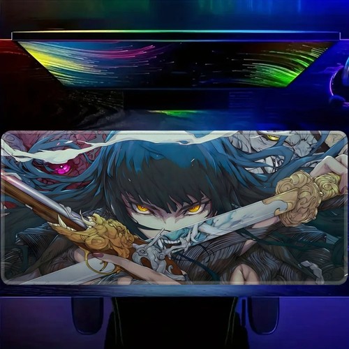 Large Gaming Mouse Pad XXL Extra Long Computer Mouse Pad, Polyester ...