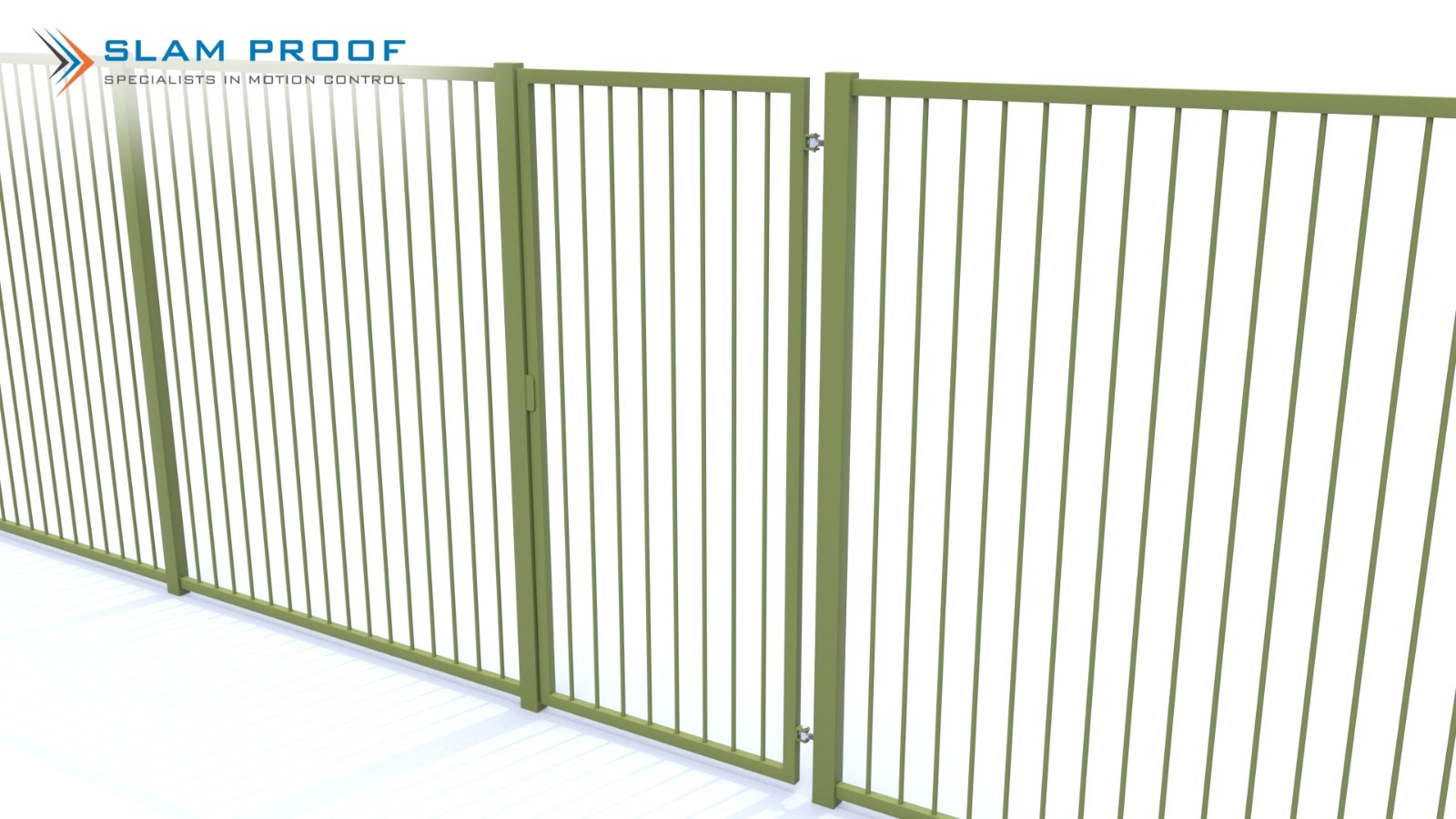 SlamProof Standard Hydraulic & Gas Pedestrian Gate Closer - Secure Self ...