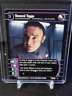 STAR WARS TCG WOTC A NEW HOPE GENERAL TAGGE (A) 79/180 | eBay