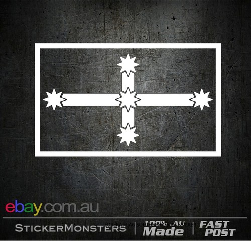 EUREKA Sticker Southern Cross Decal 180mmW flag rebel Aussie CFMEU BNS ...