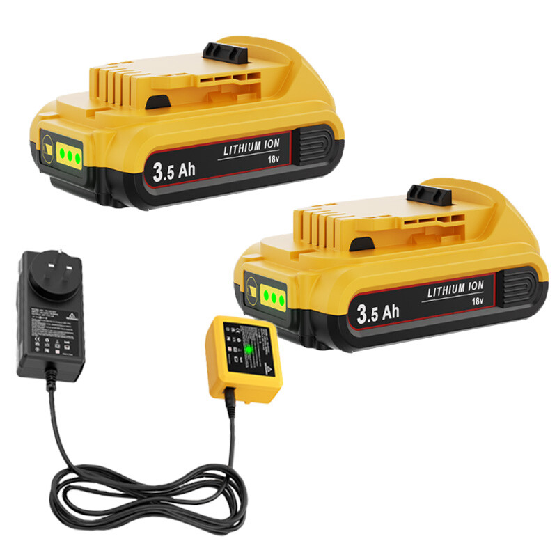 3.5Ah For Dewalt DCB184 18V XR Slide Li-Ion Battery DCB181 DCB183 ...