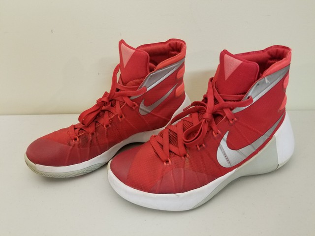 Size 7.5 - Nike Hyperdunk 2015 TB University Red Metallic Silver for ...
