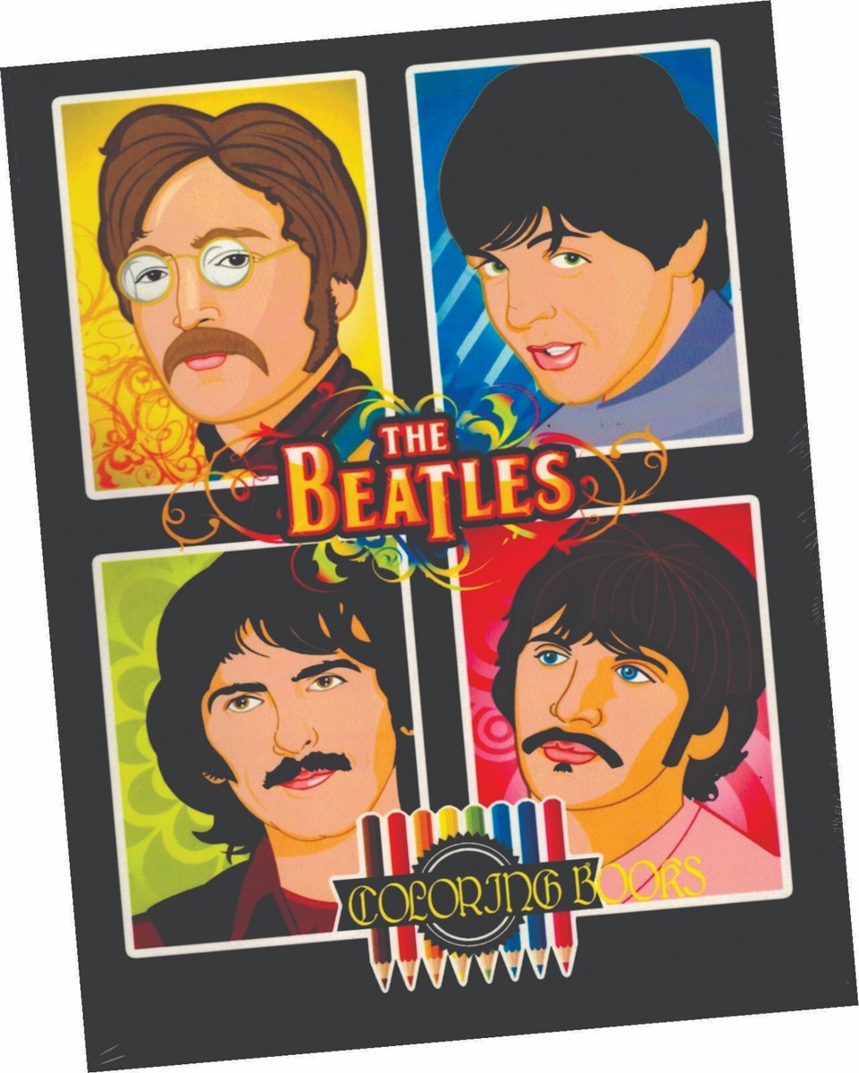 The Beatles Coloring Page
