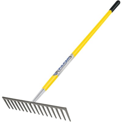 Vulcan R16MF-OR Level Rake, Fiberglass Handle, 16 Tine | eBay