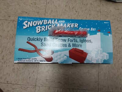 Snowball and Brick Maker Molding Set by MinnARK | eBay