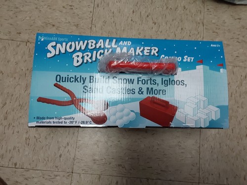 Snowball and Brick Maker Molding Set by MinnARK | eBay