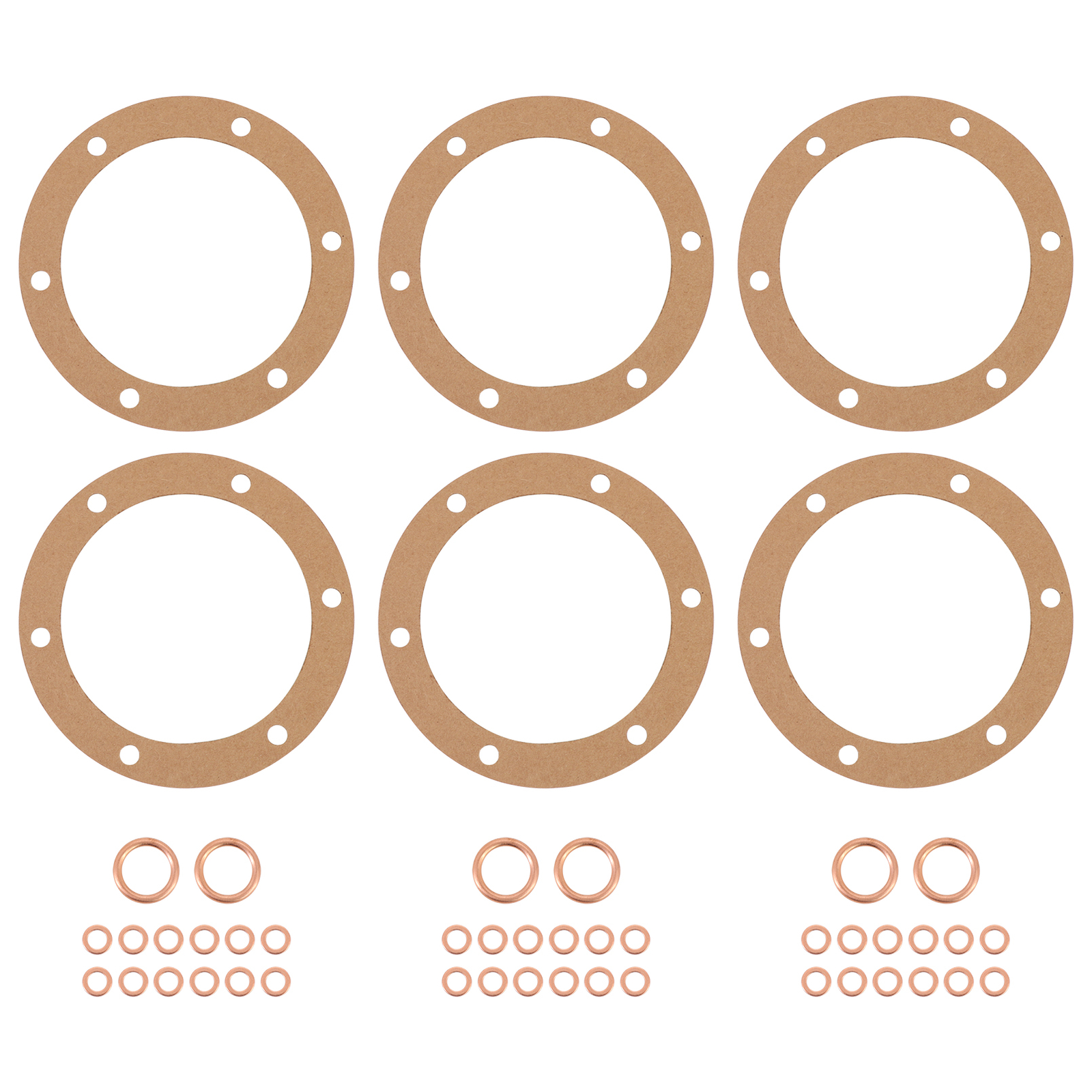 Oil Strainer Gasket Kits Set of 3 for Volkswagen Bug Bus Ghia Super ...