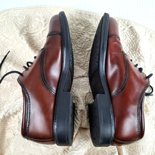 G. H. Bass & Co Webster Men's Dress Shoes Size 11 M Cap Toe Leather ...