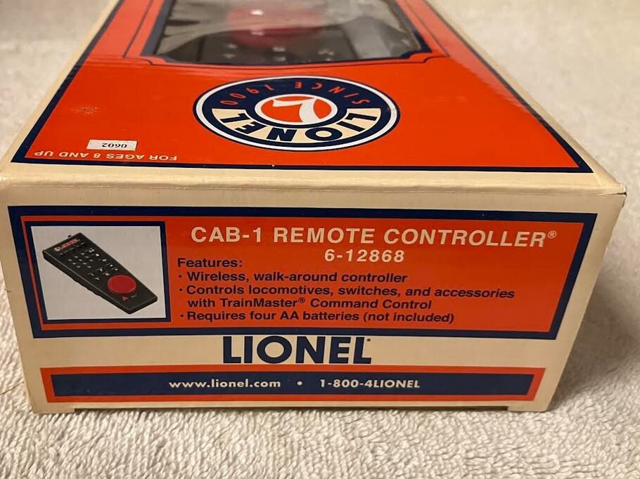 Lionel 6-12969 TrainMaster CAB1 Command Set Remote & Base in Original ...