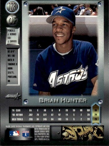 1996 Metal Universe #178 Brian Hunter | eBay