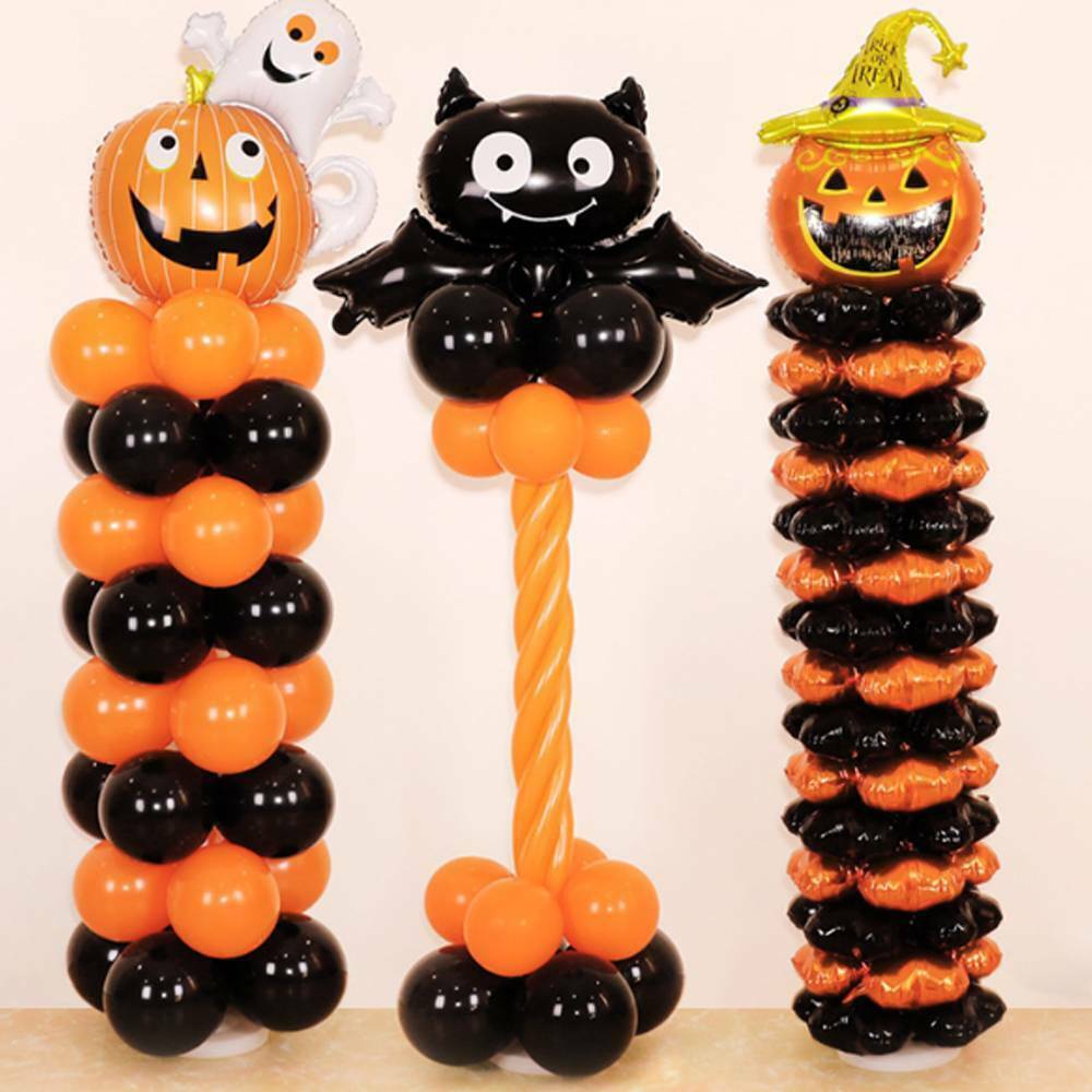 2 Set Balloon Arch Set Column Stand Base Frame Kit Wedding Birthday ...