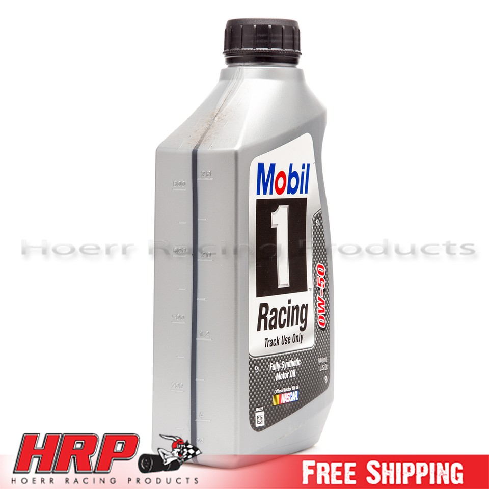 Mobil 1- "Racing" Motor Oil-Full Synthetic-1 Quart-0W50 Racing | eBay