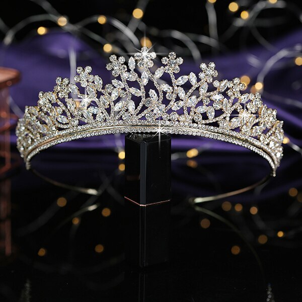 cheap store outlet High Quality Cubic Zirconia Tiara, Wedding Crown ...
