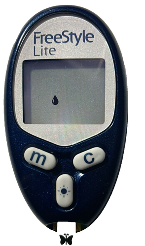 FREESTYLE Lite Glucose Meter and CASE - FREE STYLE - Medical - Monitor ...