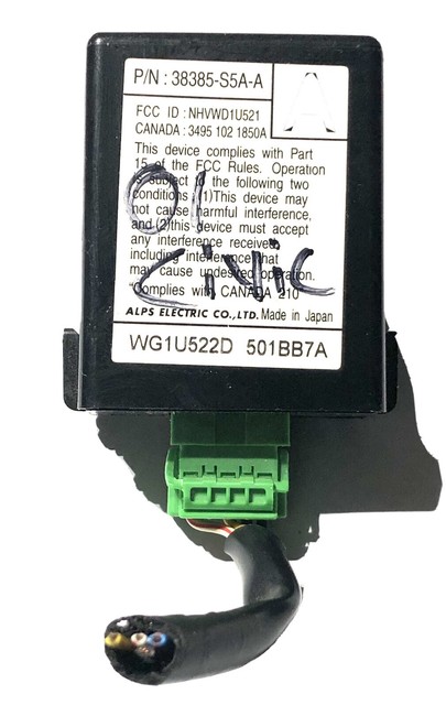 OEM 2003 Honda Element Keyless Entry Module ECM 08e61-s5d-1m0-02 ...