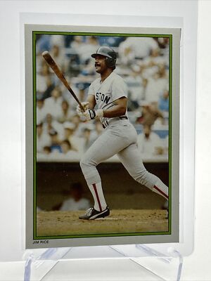 1986 Topps All-Star Set Jim Rice Baseball Card #36 Mint FREE SHIPPING ...