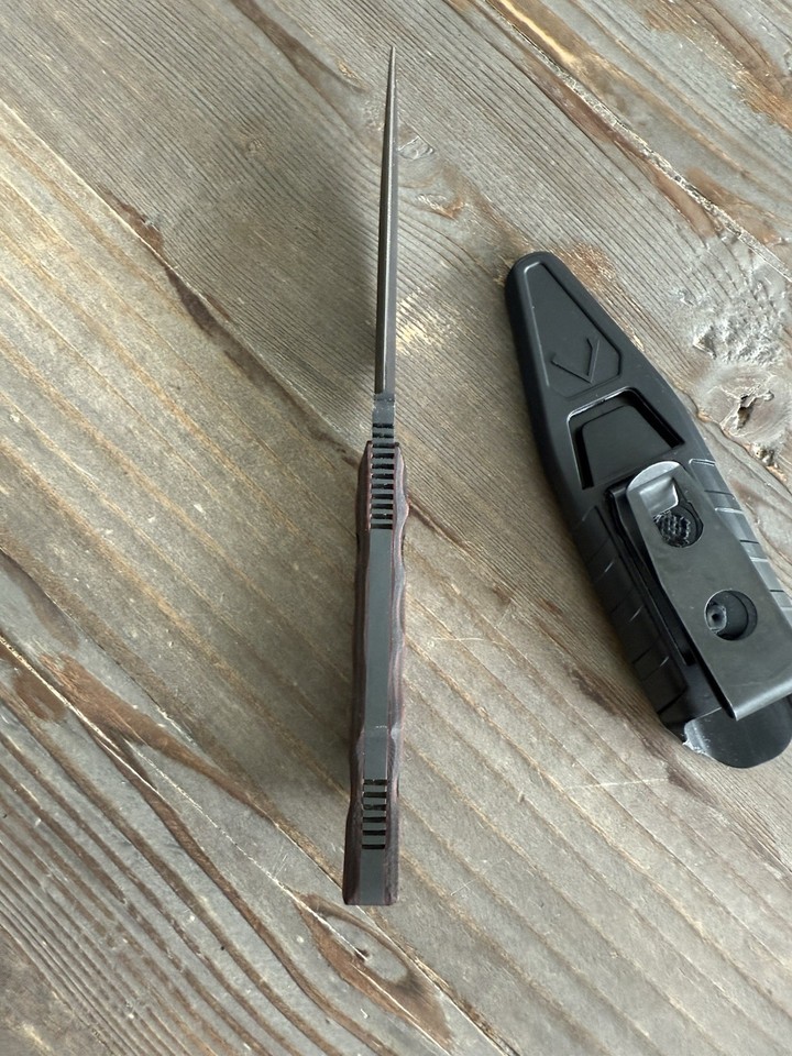 Crush Everything Dynamis Alliance Winkler Knives Razorback Blade | eBay