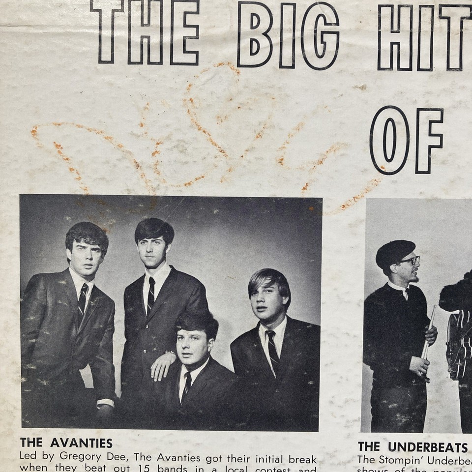 The Big Hits Of Mid-America LP Soma Underbeats Accents Gregory Dee ...