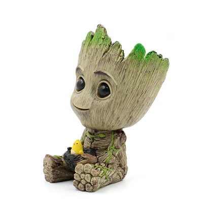 Groot Mini Figuren Set Realistische Groot für Blumentopf rnament Auto ...