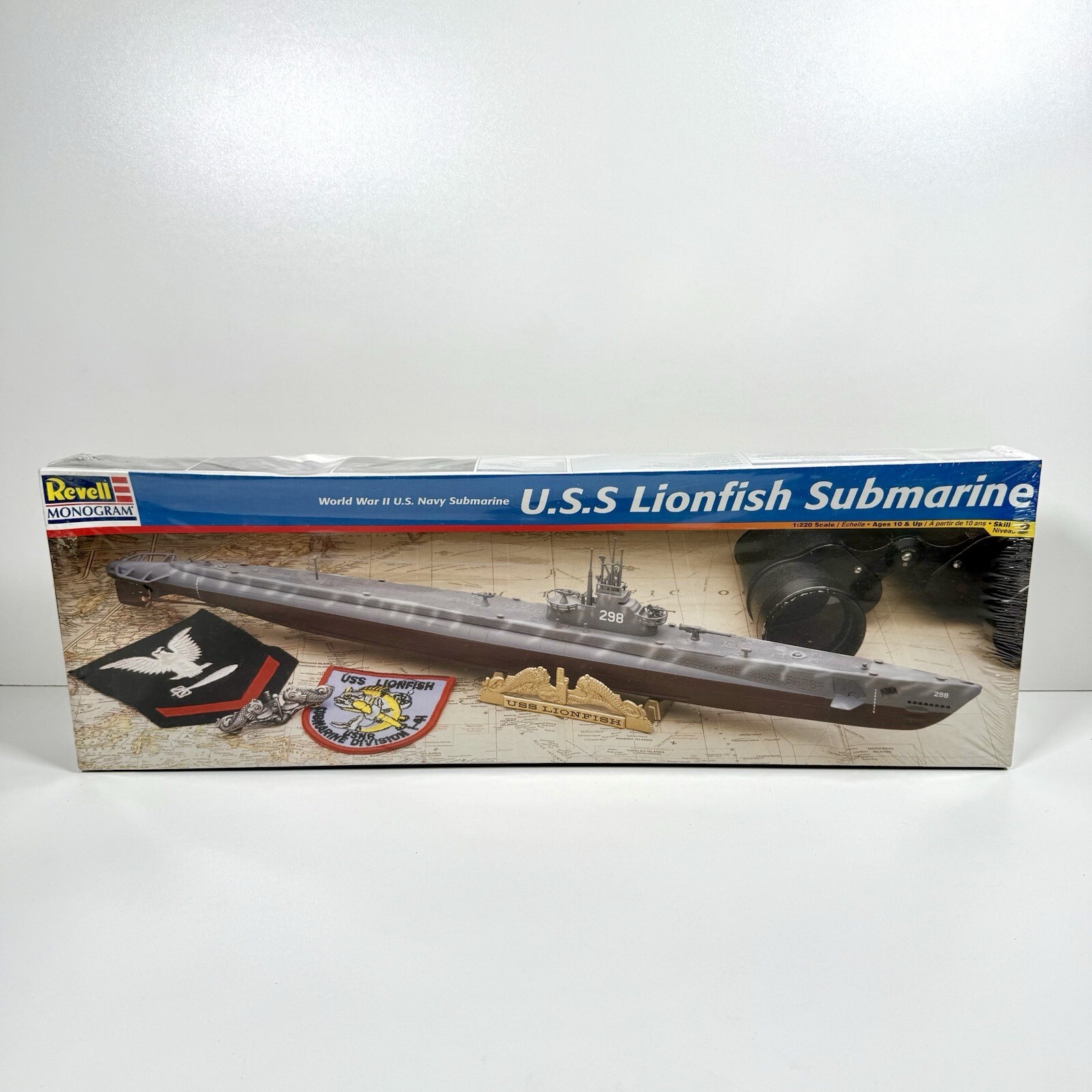 Revell WWII U.S.S. Lionfish Submarine 1:180 Scale Model Kit - NEW ...