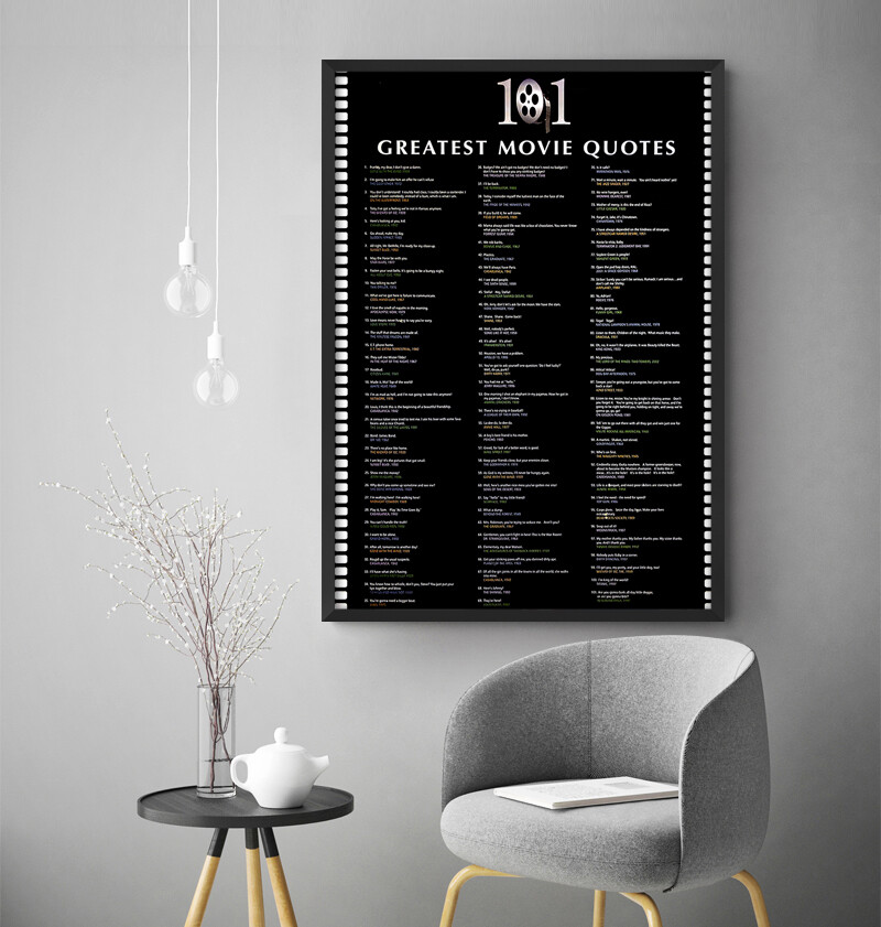 Famous Movie Poster Quotes Quotes Archives | French à La Folie